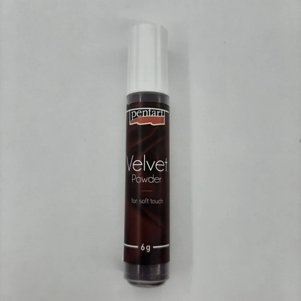 Velvet powder 6gr Pentart, Garnet Red – Lion Supply